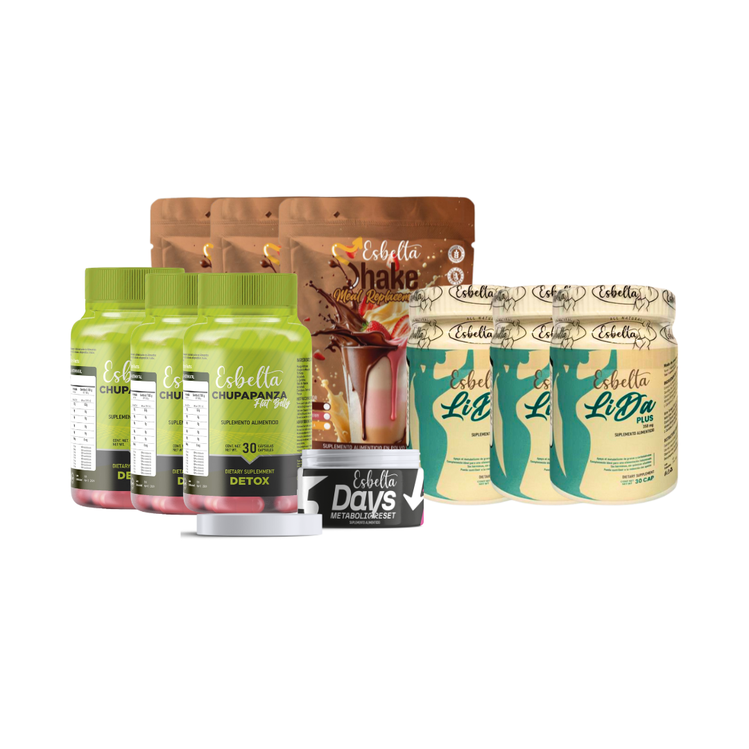 Paquete Esbelta 10 Pack – All Natural